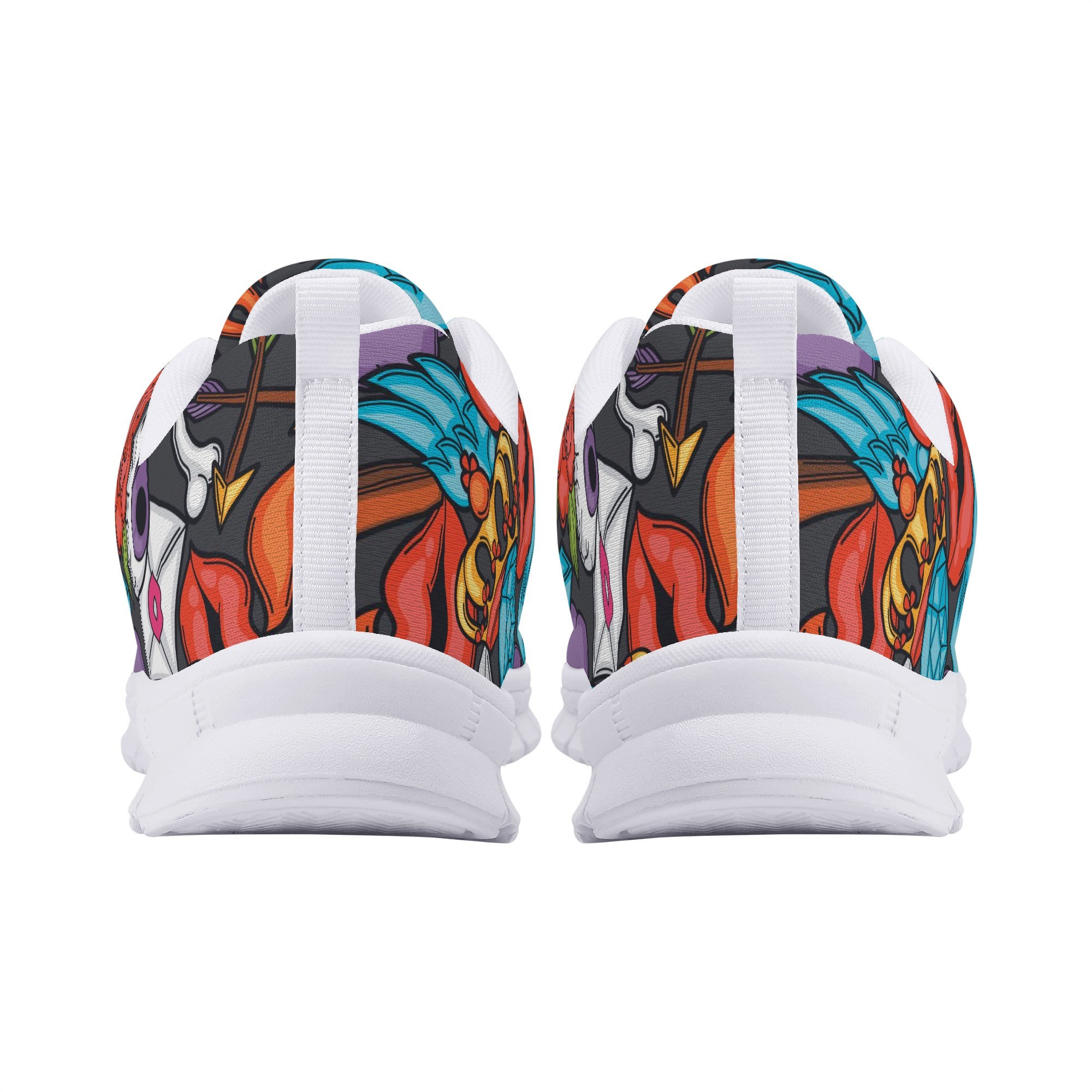 Gothic skull running sneakers, gothic skull running shoes sold by ...