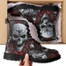Motorcycle Biker Skull Grim Reaper Boots for Men Women, Gothic Boots ...