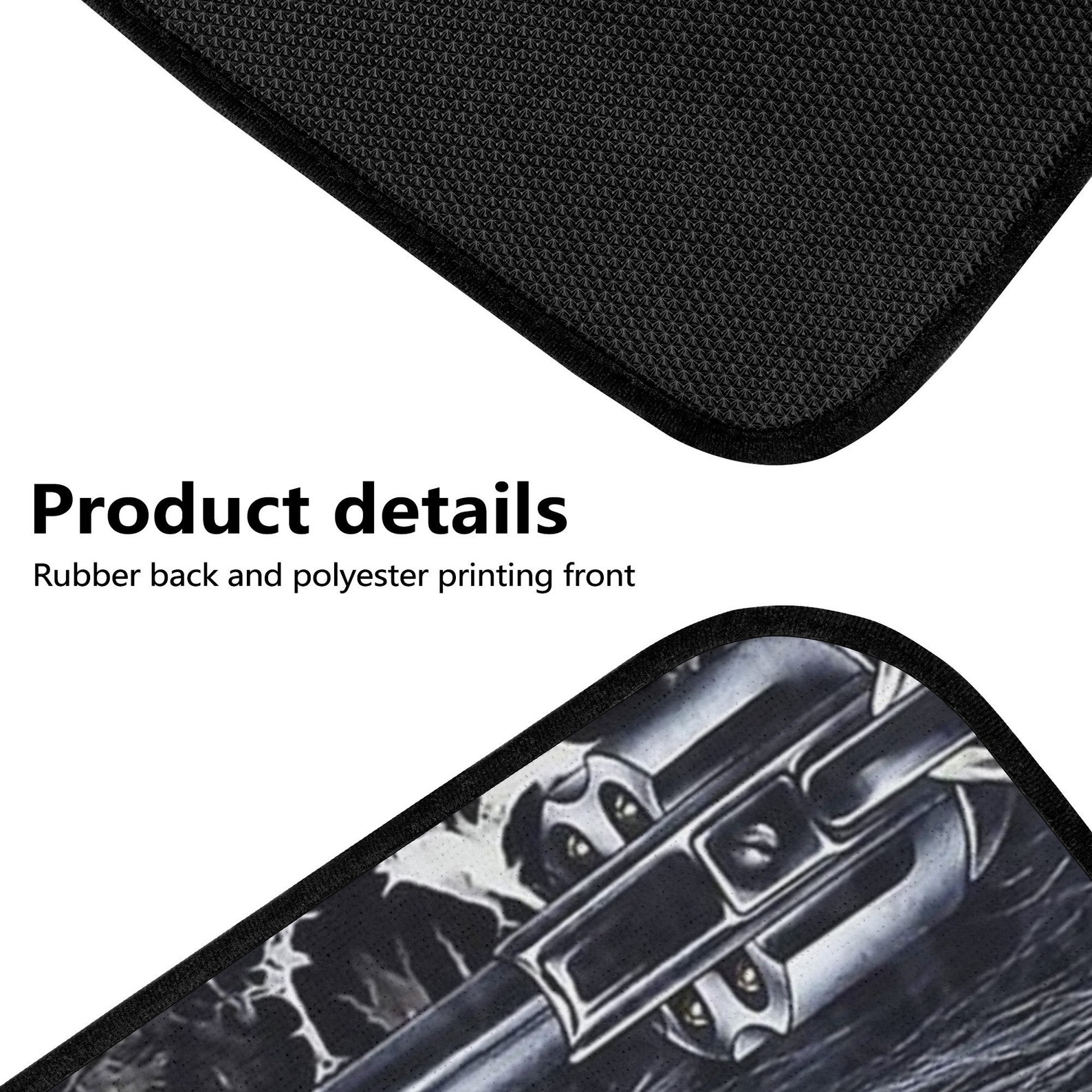 Grim Reaper Skull Car Seat Cover Car Mat Halloween Death Car Seat Cover ...