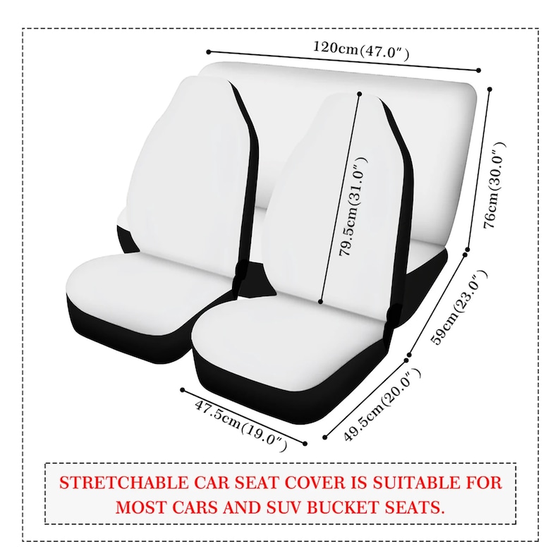 Grim Reaper Skull Car Seat Cover Car Mat Halloween Death Seat Cover Mat ...