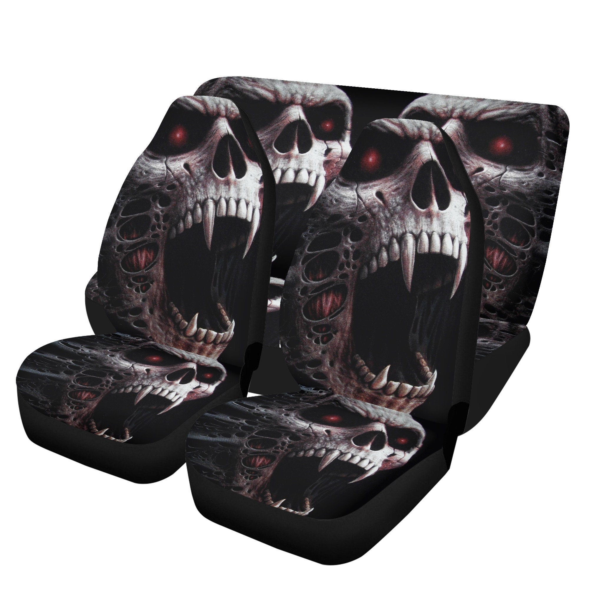 Skull Car Seat Covers