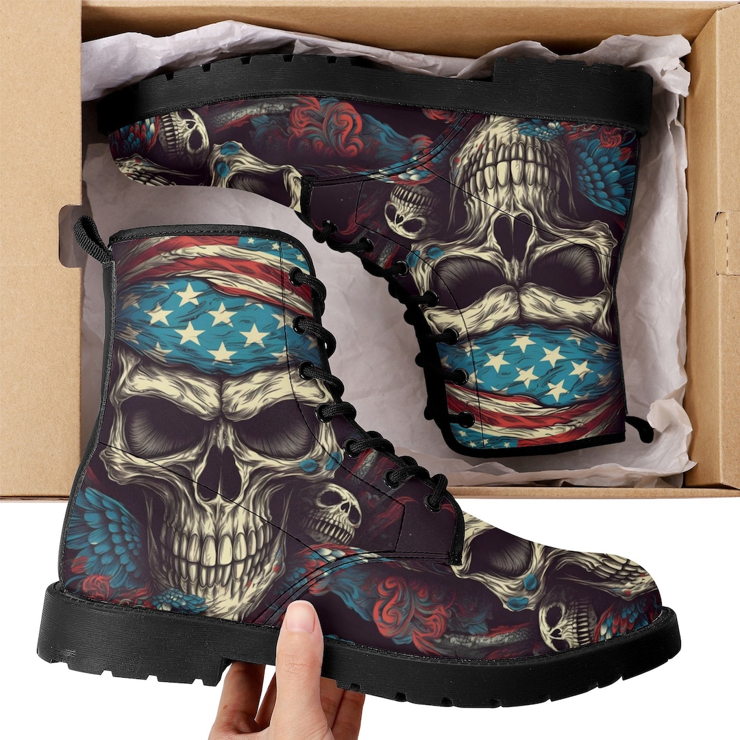 Skull Unisex Shoes, Grim Reaper Men Women Shoes, Skull in Fire Unisex ...