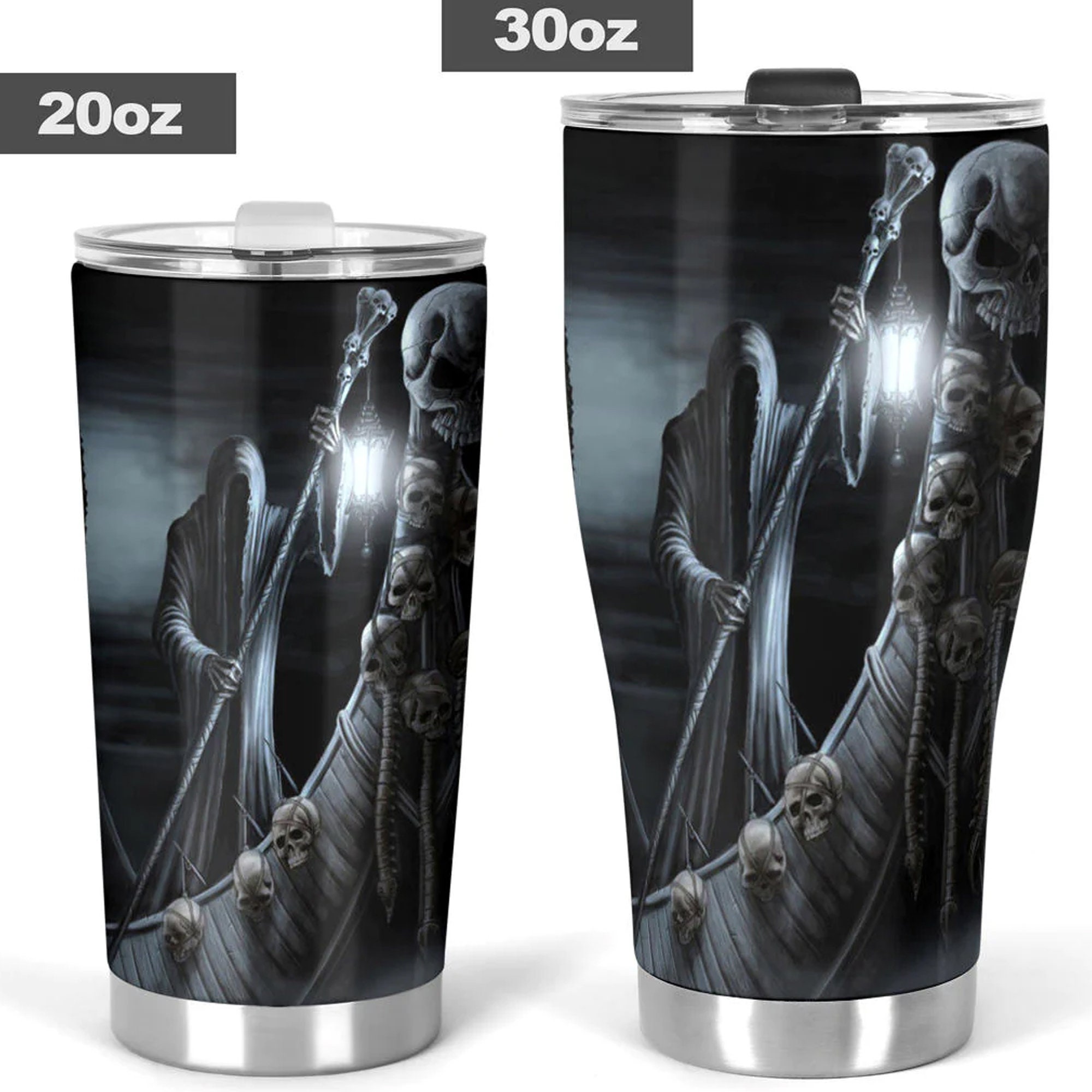 Halloween Jumbo Mug, Punisher Skull Tumbler, Goth Tumblr, Death Skull ...