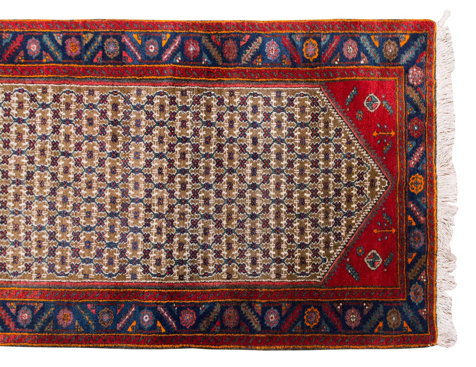 3'10 X 12'8 Ft Vintage Rug Runner,floor Oushak Rug,hallway Turkish Rug ...