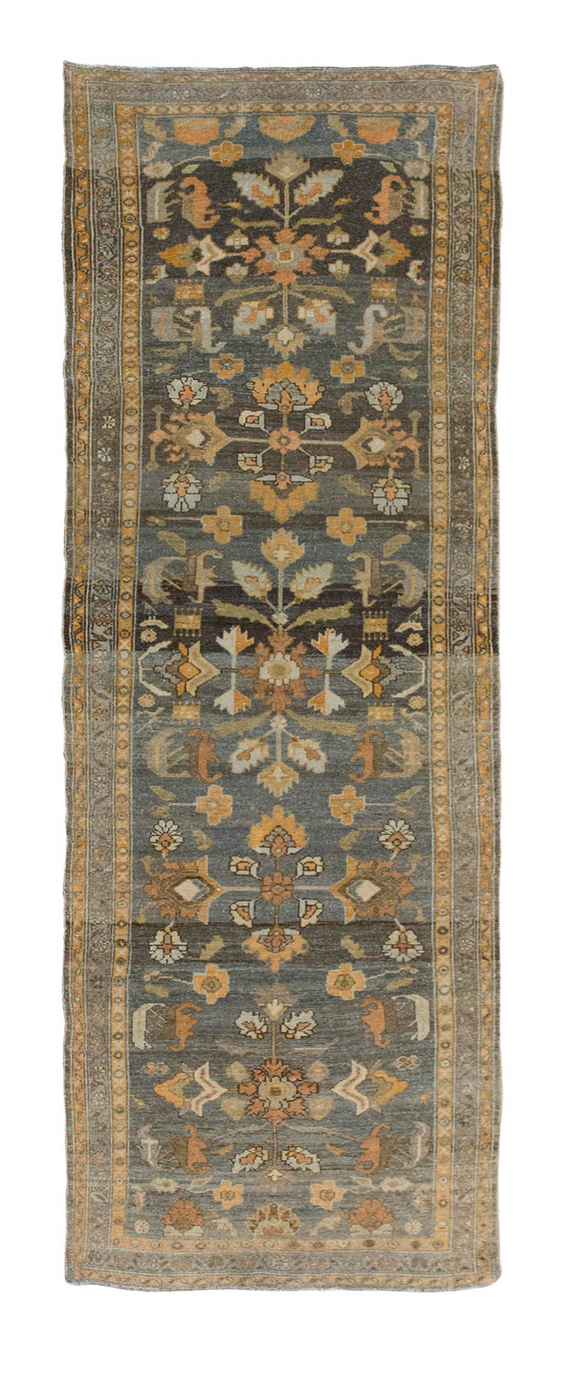 3'3 X 10 Ft Vintage Rug Runner,floor Oushak Rug,hallway Turkish Rug ...