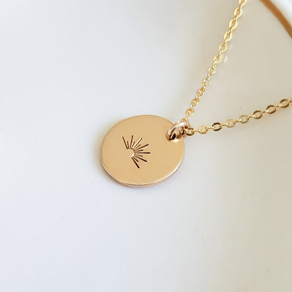 Sunrise Necklace - Etsy
