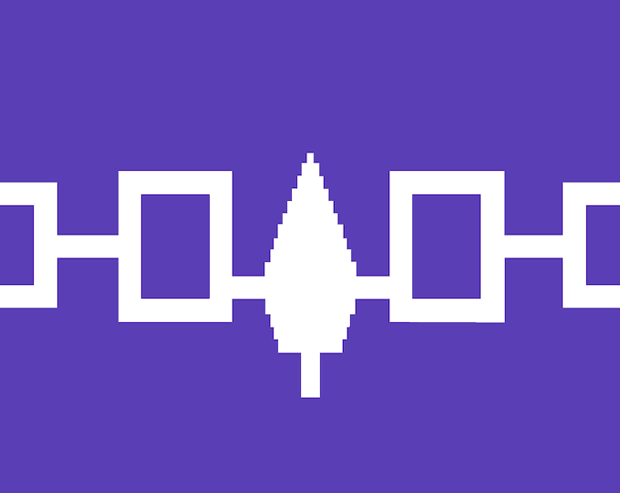 Haudenosaunee Flag Iroquois Flag double-sided - Etsy