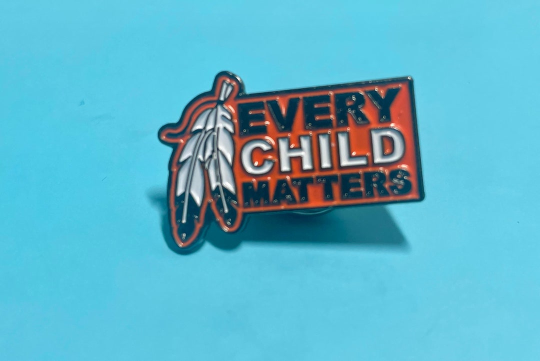 Every Child Matters Custom Lapel Pin #orangeshirtday #everychildmatters ...