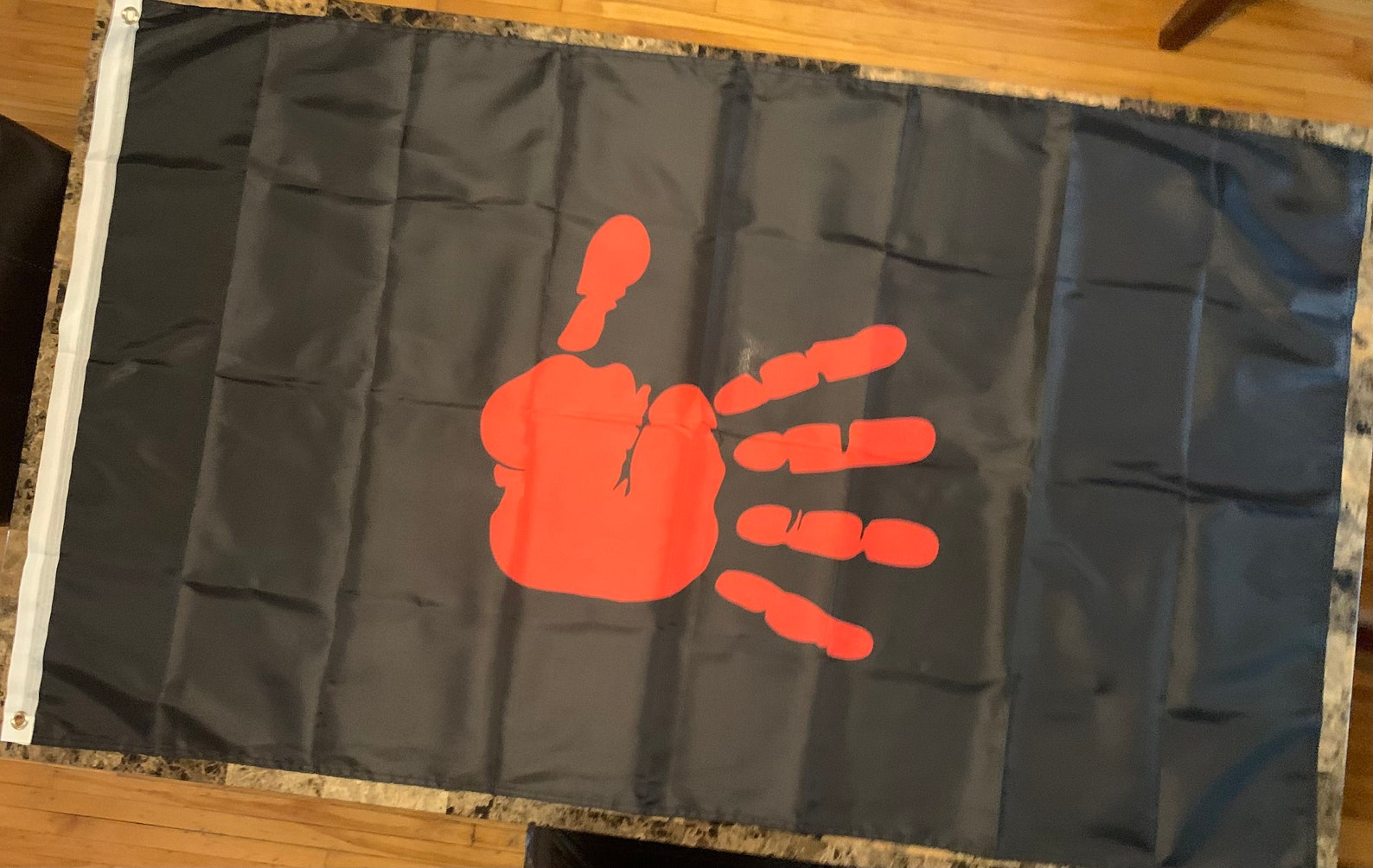 MMIWG Flag, Red Handprint Single-sided Flag #nomorestolensisters - Etsy