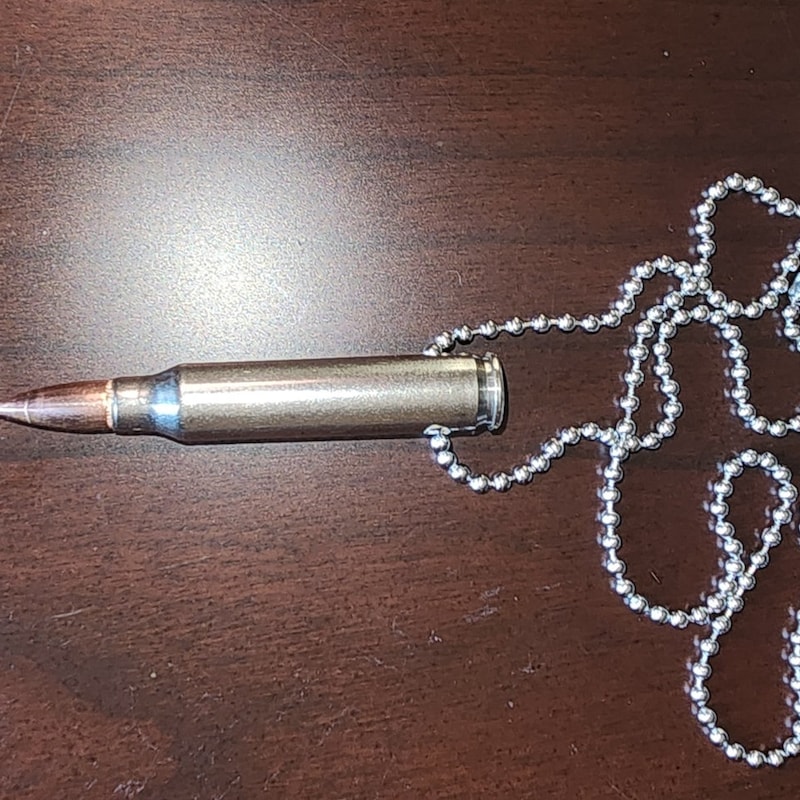 Bullet Necklace - Etsy