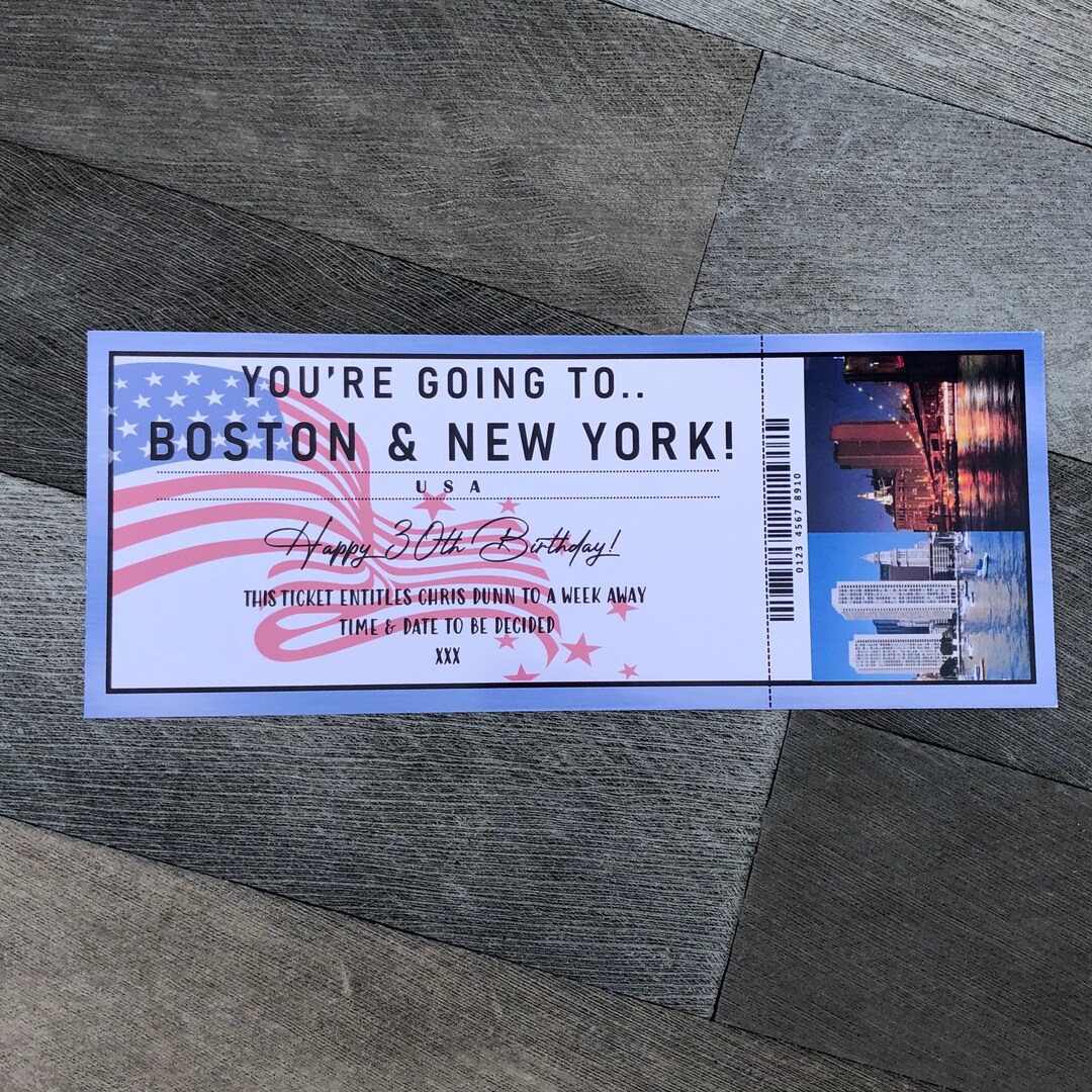 EVENT VOUCHER / Invitation - Personalised Surprise Coupon / Concert ...