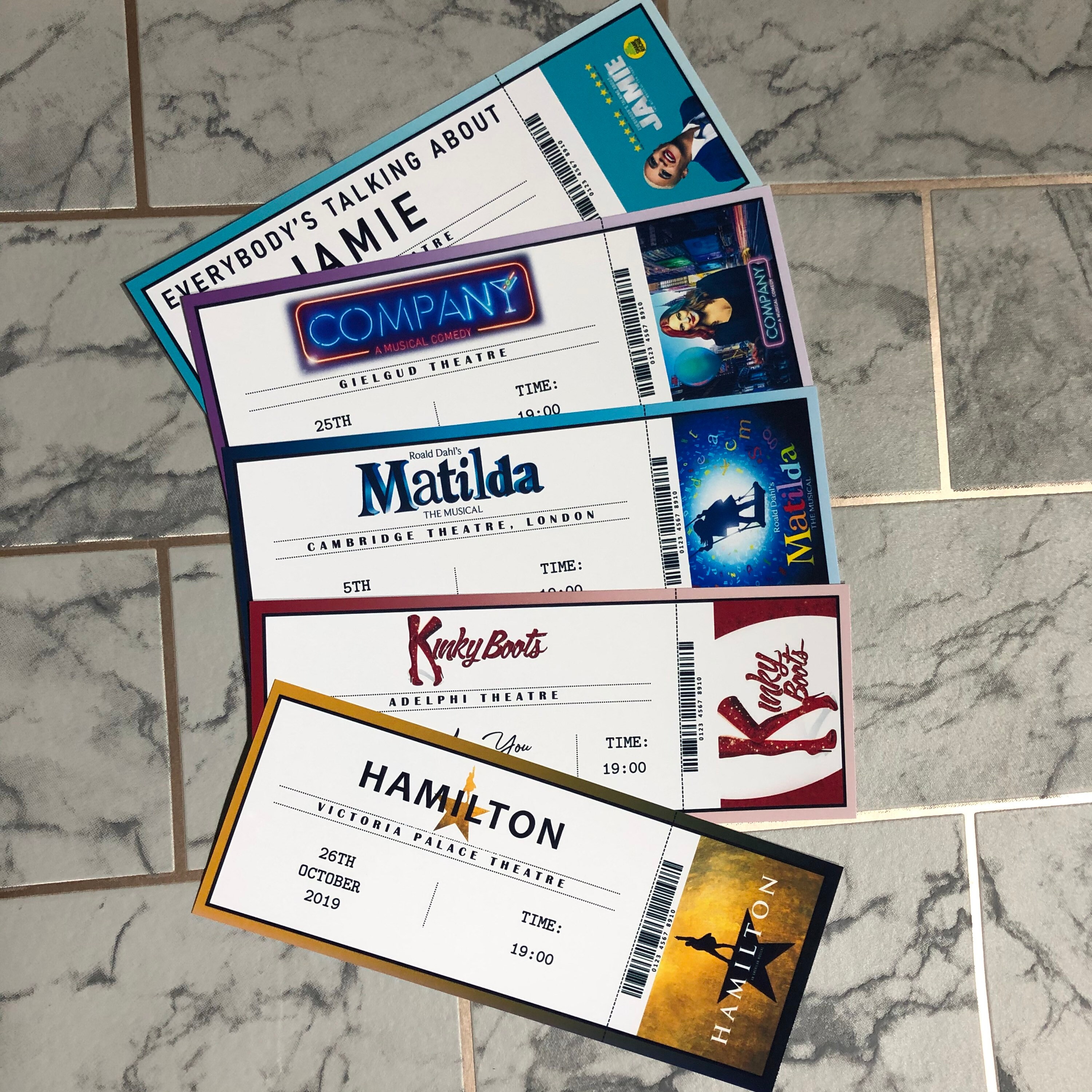 EVENT TICKETS Live Performance / Theatre / Concert / Comedy - Etsy UK