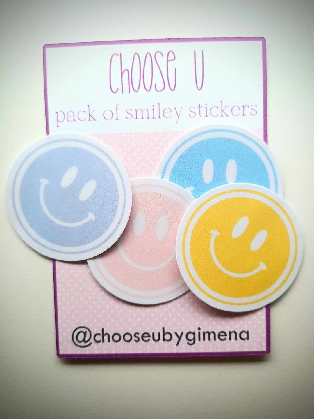 Smile Stickers Pack for All Occasions Stickers Stickers Personalized ...