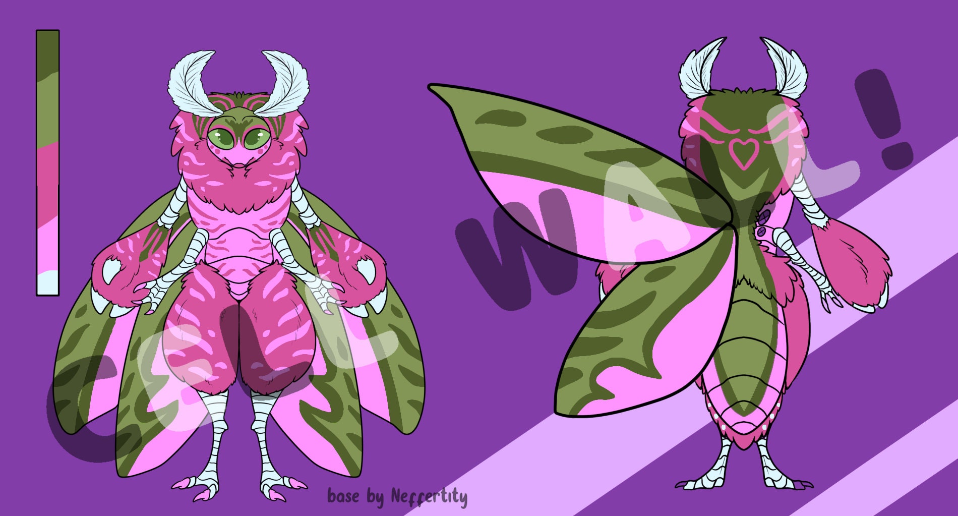 Furry Adoptable Moth - Etsy