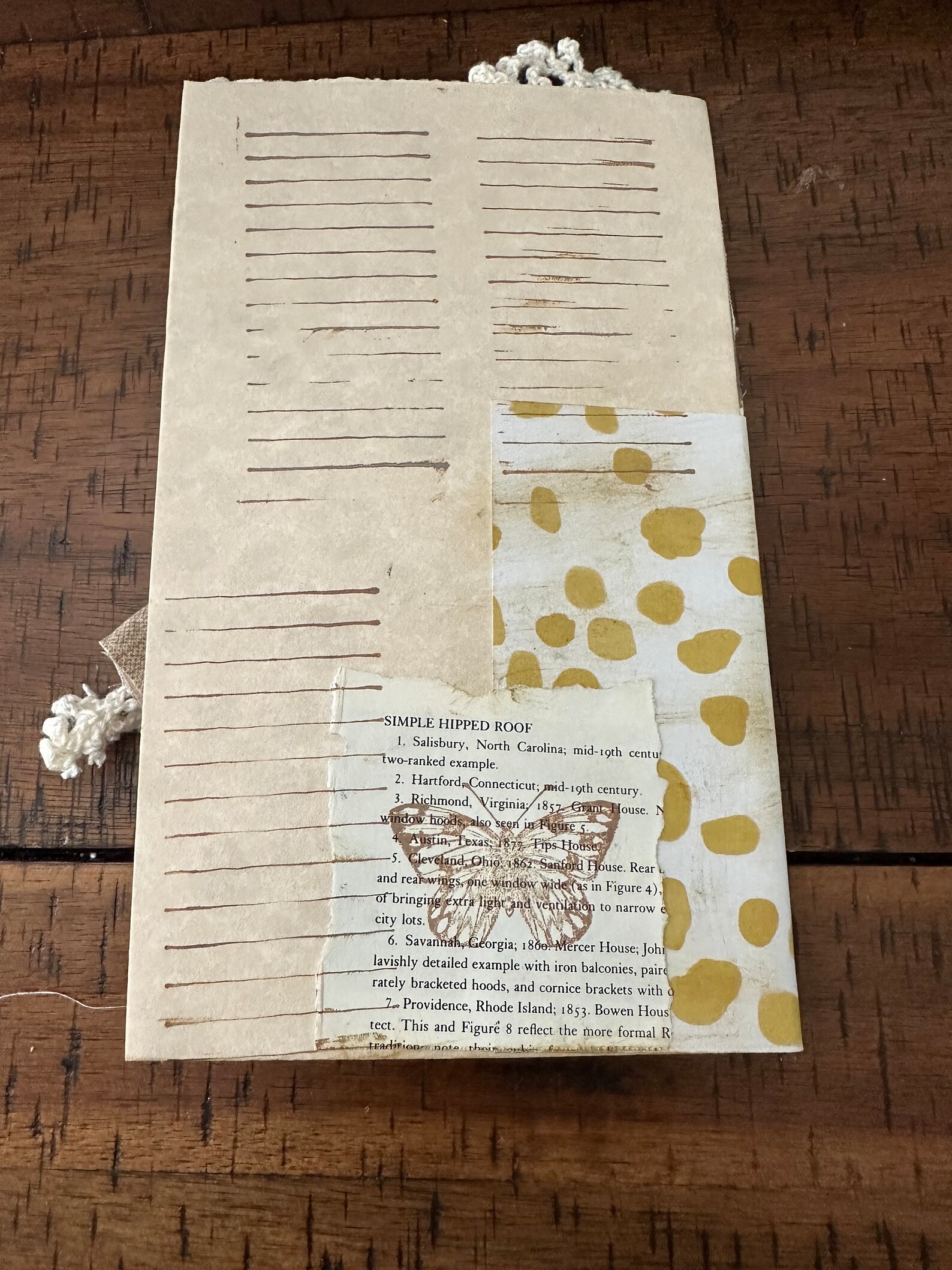 Junk Journal, Folio, Tri Fold Notebook, Journal Ephemera, Upcycled ...