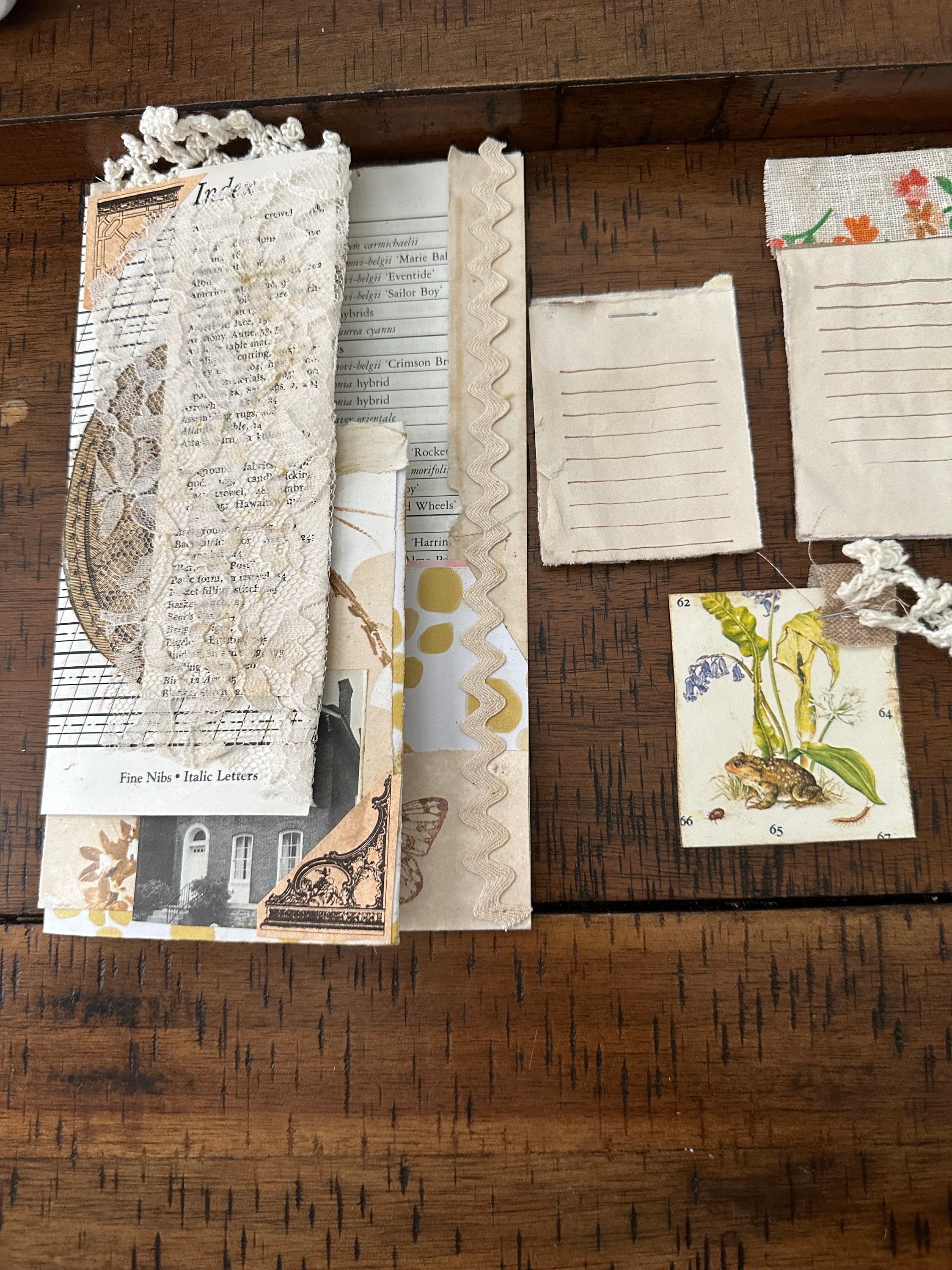 Junk Journal, Folio, Tri Fold Notebook, Journal Ephemera, Upcycled ...