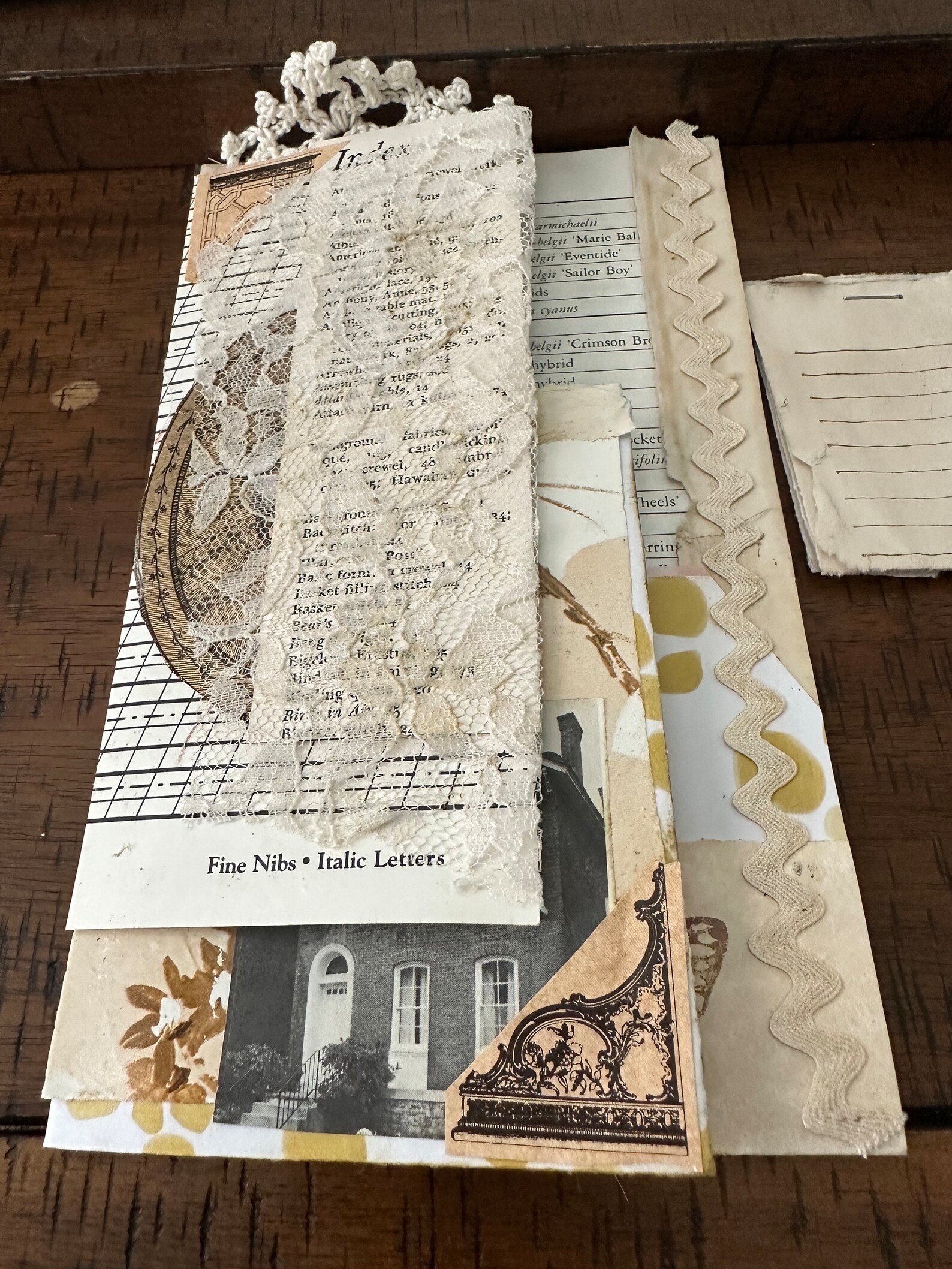 Junk Journal, Folio, Tri Fold Notebook, Journal Ephemera, Upcycled ...