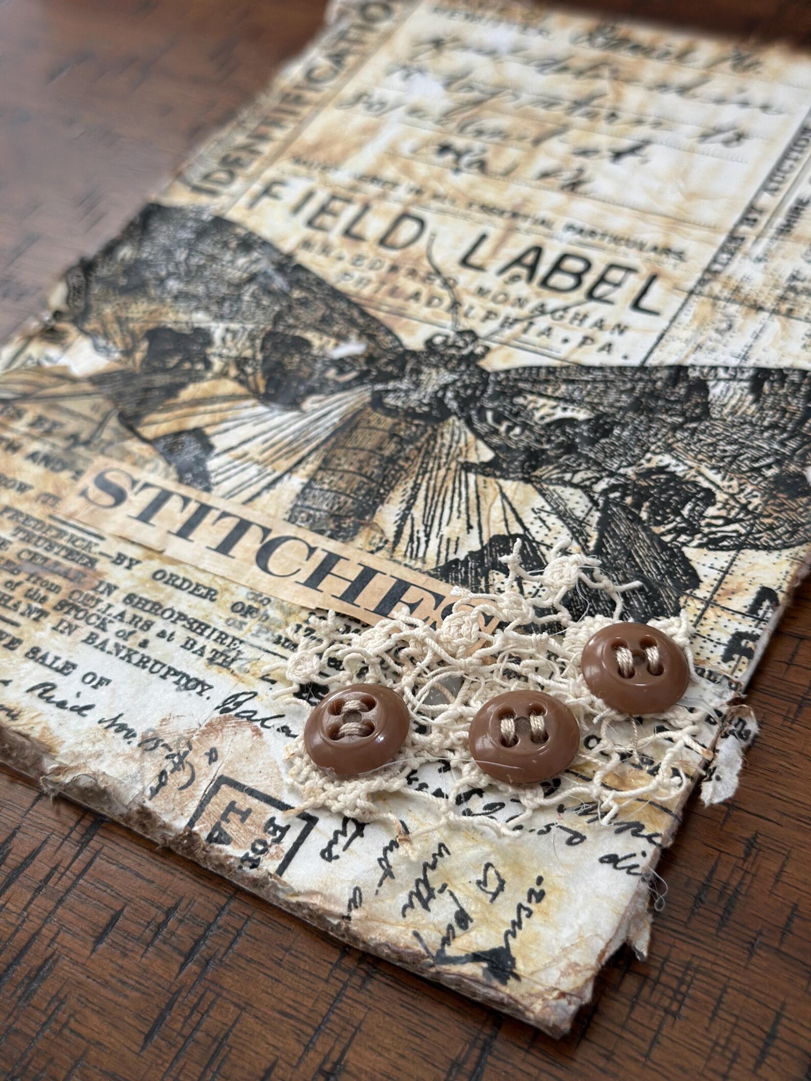 Assemblage Art, Distressed Art, Paper Art, Mixed Media, Grunge Art ...