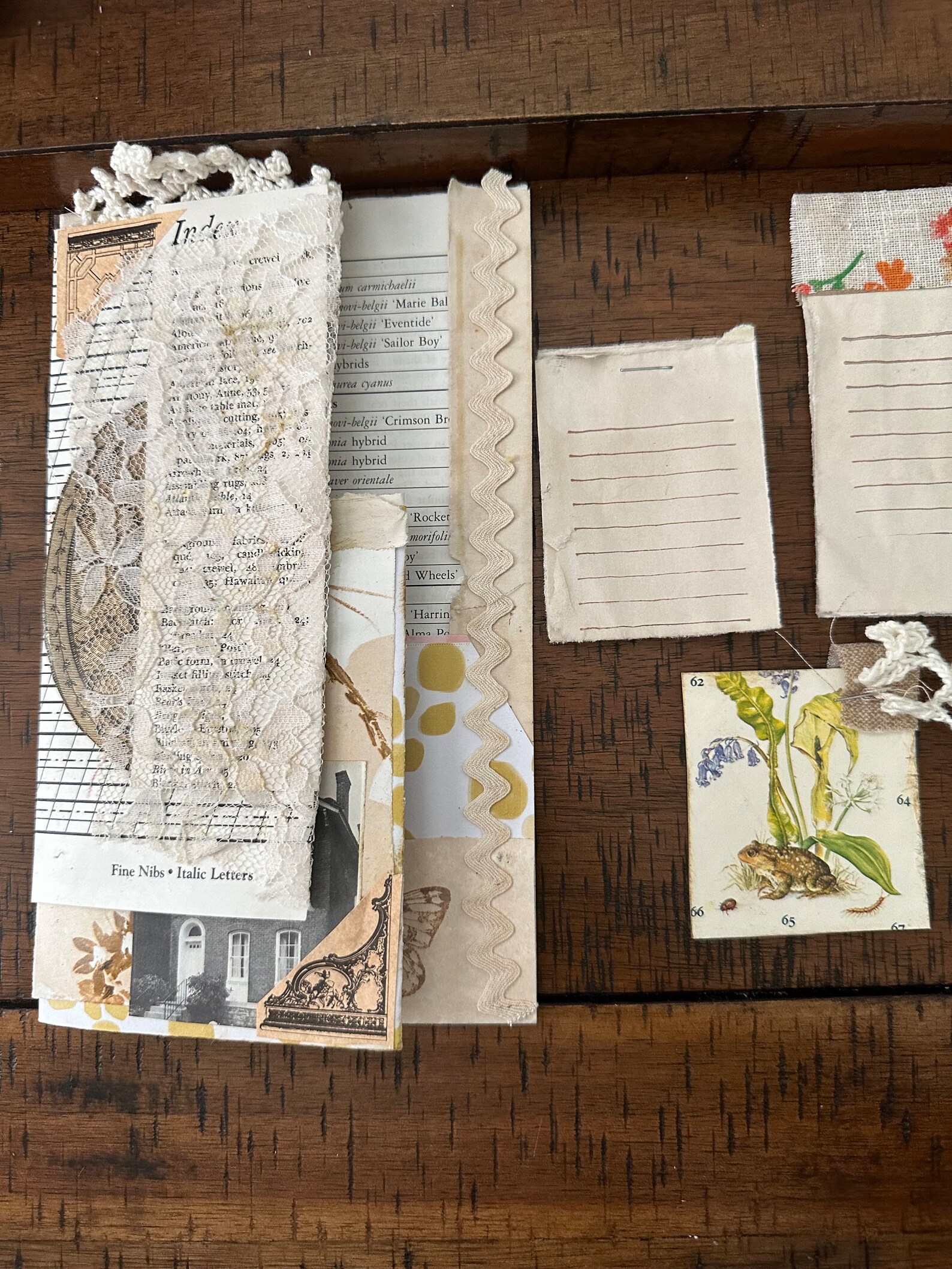 Junk Journal, Folio, Tri Fold Notebook, Journal Ephemera, Upcycled ...