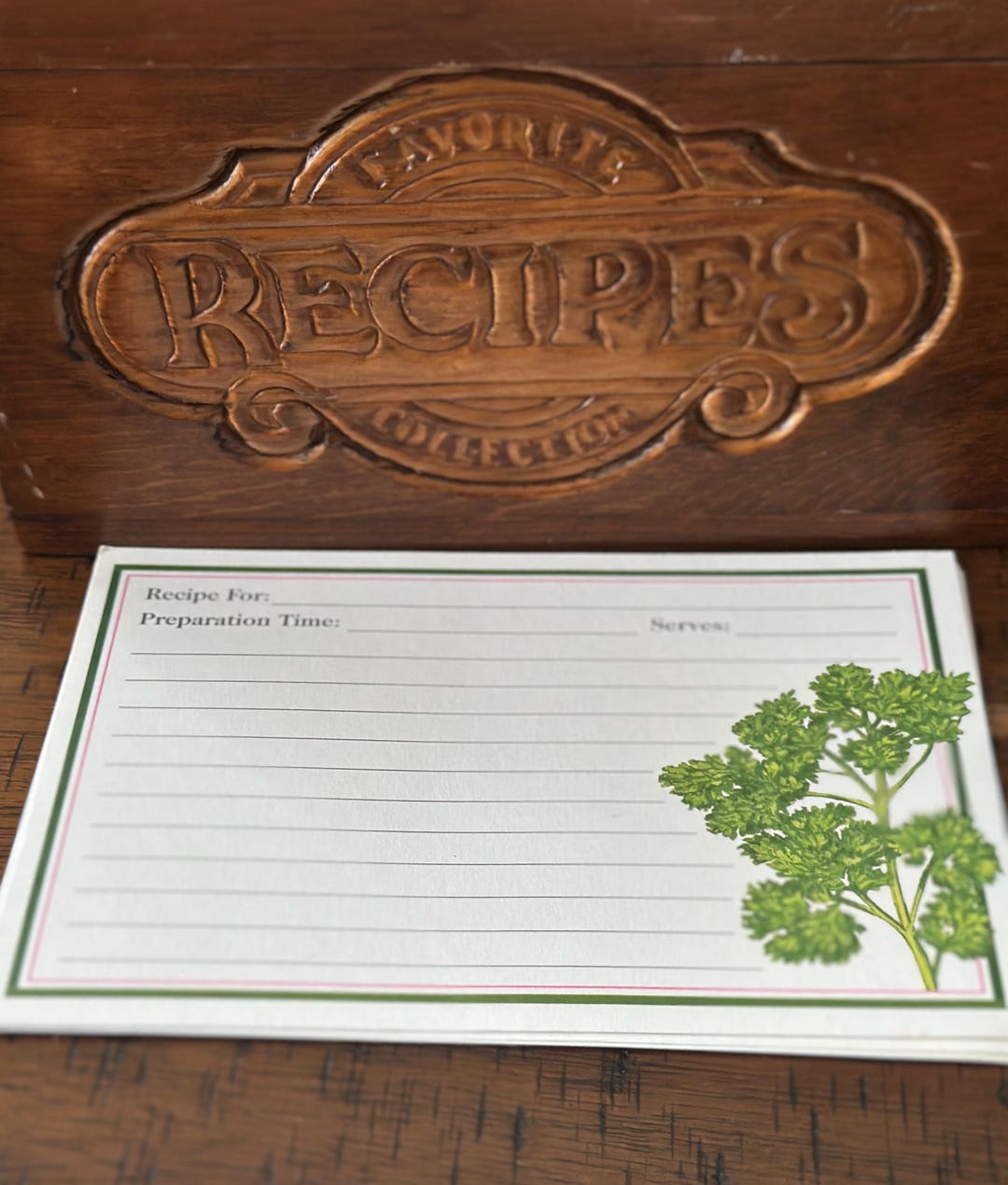 6 - 1990's Herb Recipe Cards - Ephemera - Junk Journal - Scrapbooking ...