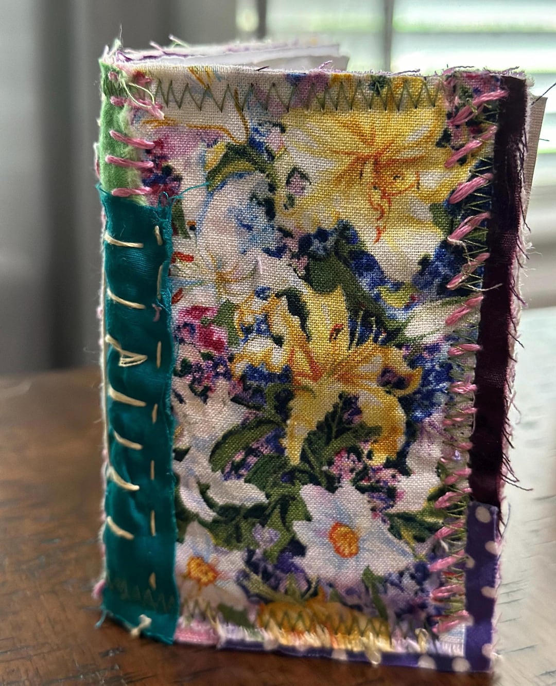 Slow Stitch, Journal, Handmade Journal, Writing Journal, Blank Journal ...