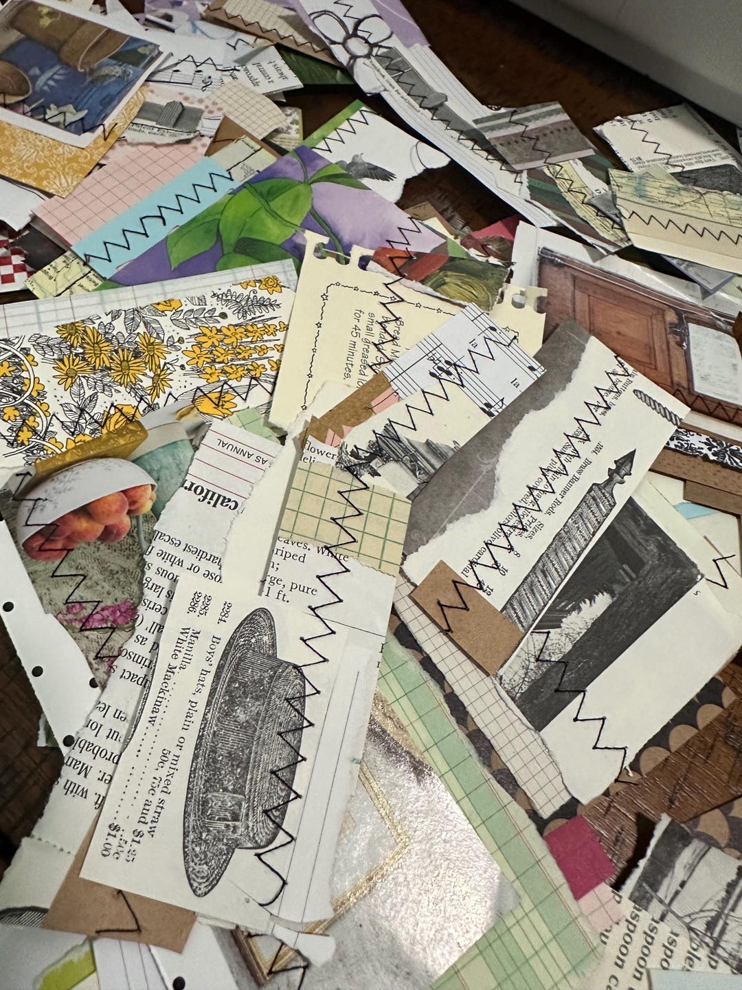 Fodder, Ephemera, Mixed Media, Junk Journals, Collage Art, Scrappy ...