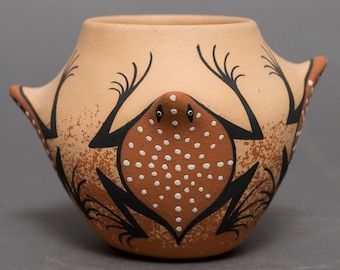 Native American Zuni Pueblo Handmade Pottery by Deldrick Cellicion - Etsy