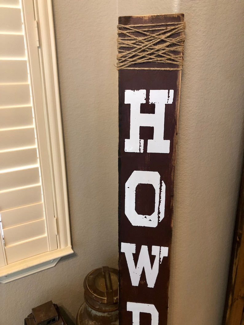 Texas A&M Aggies Sign Aggie welcome sign Aggie porch sign | Etsy