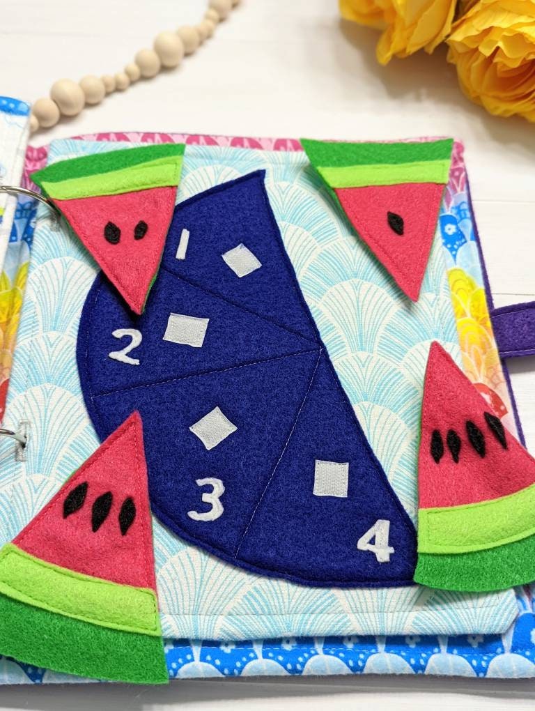 Busy Book Purple - Etsy