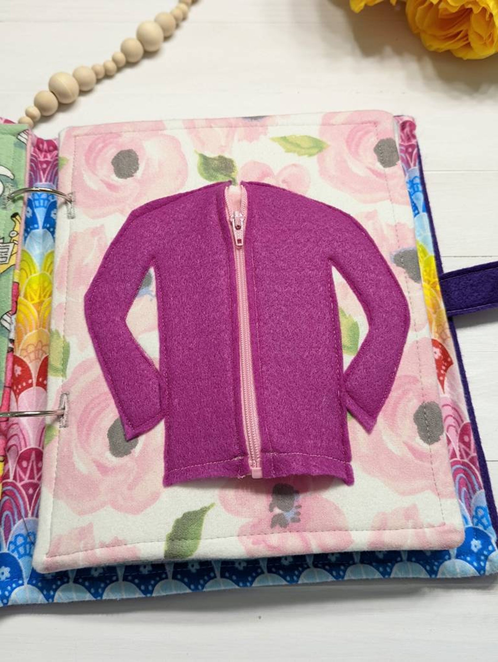Busy Book Purple - Etsy