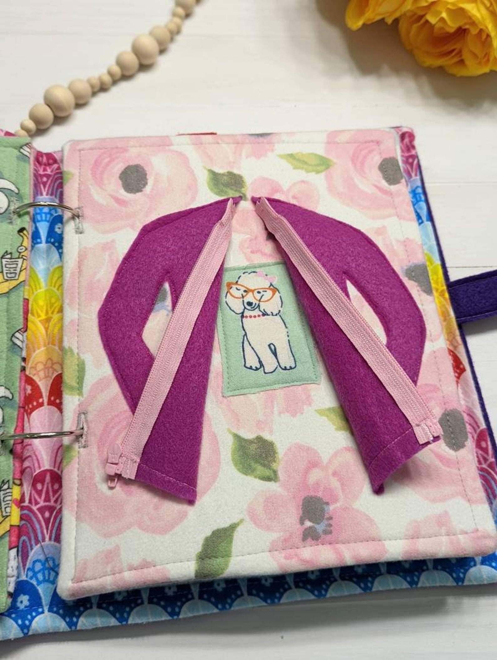Busy Book Purple - Etsy