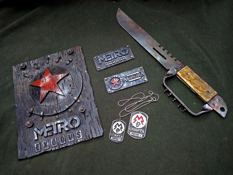 METRO Exodus SET Box Esclusive Merch /Video Game Merch | Etsy
