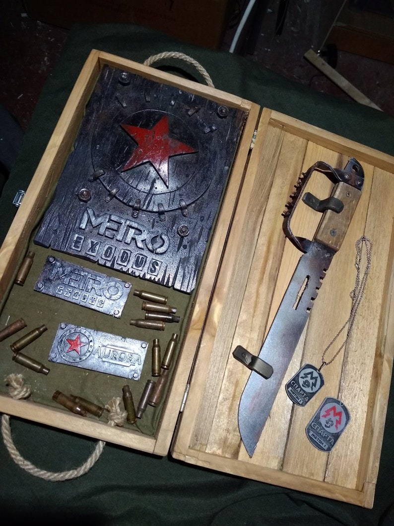METRO Exodus SET Box Esclusive Merch /Video Game Merch | Etsy