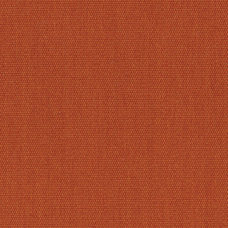 Sunbrella Custom Pillow Canvas Rust 54010 - Etsy