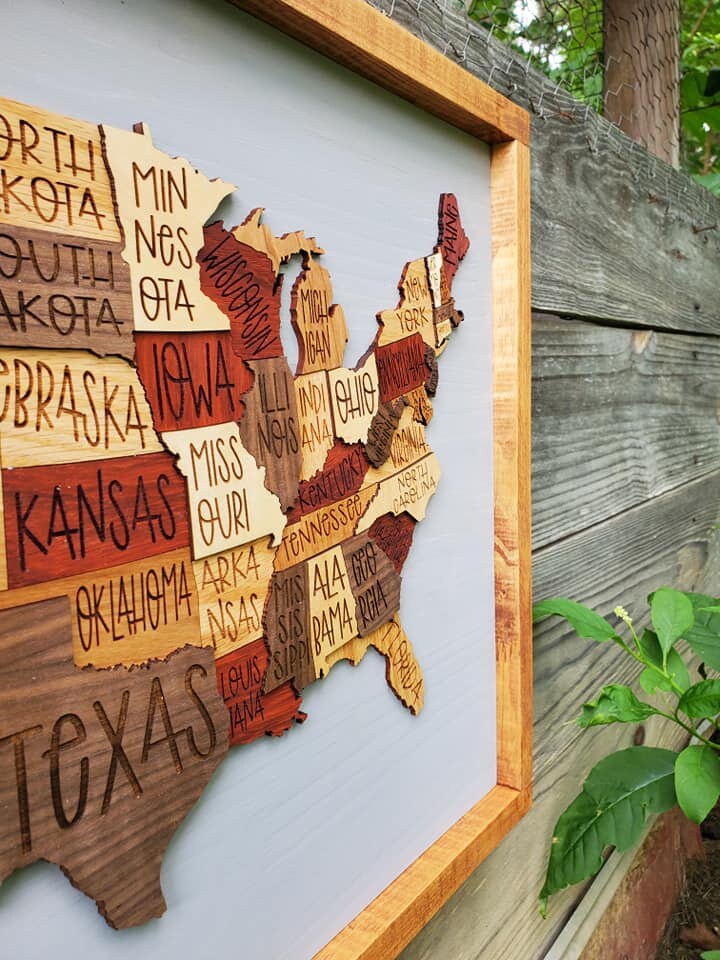 SVG United States Map *digital File Only* - Etsy