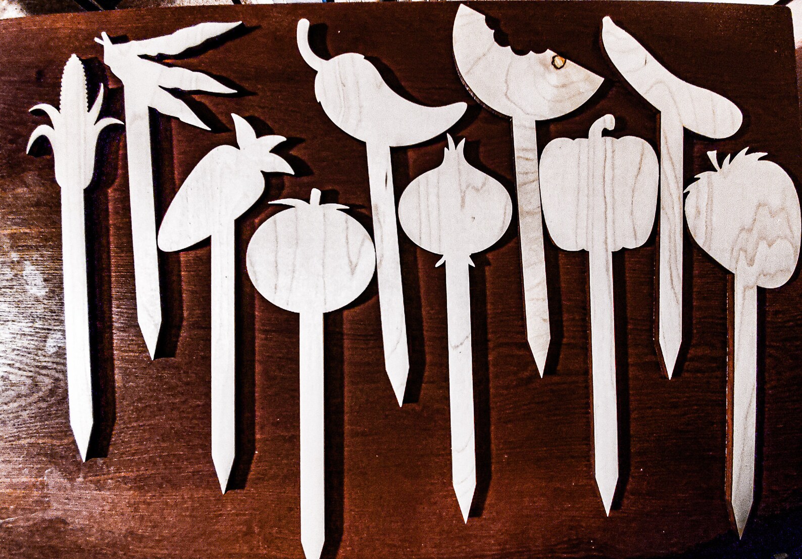 Garden Marker SVG Laser Cut File - Etsy