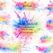 Rainbow Watercolor Glitter Clipart Splashes and Splotches - Etsy