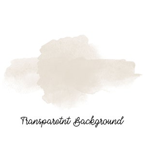 Greige Watercolor Glitter Clipart: Splashes & Splotches (digital PNG ...