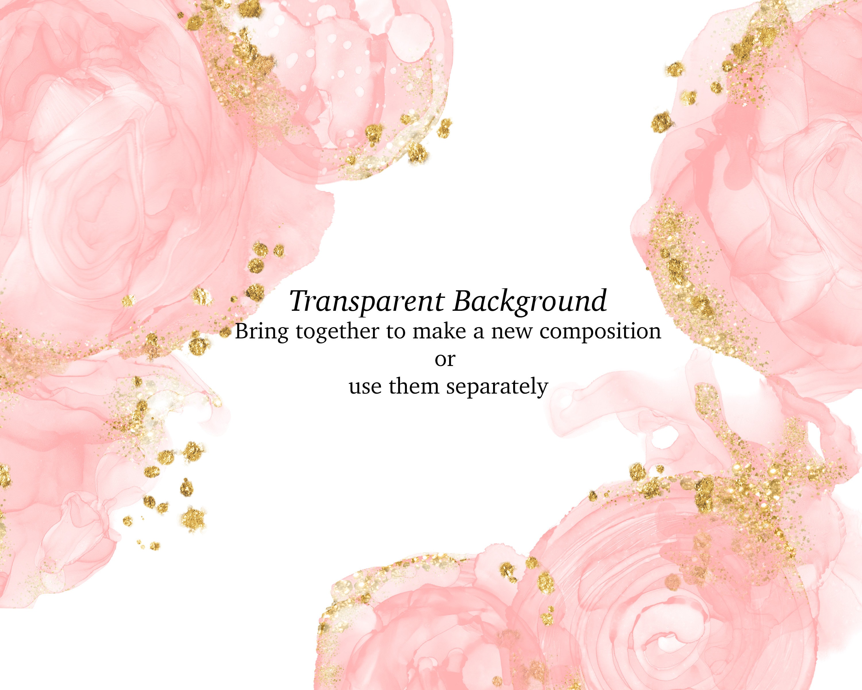 Logo Background Pink Watercolor Background Clipart PNG Alcohol | Etsy