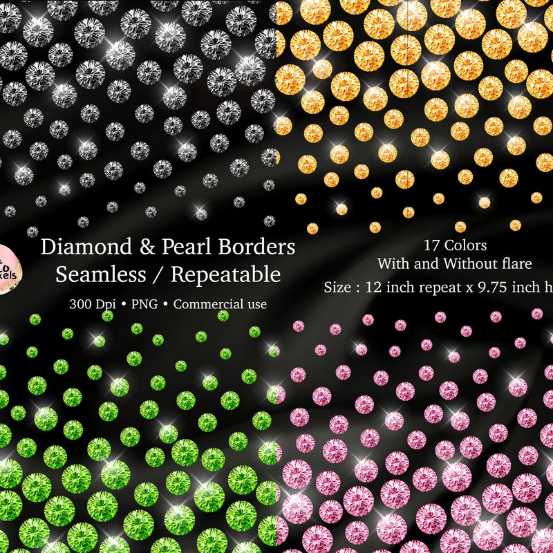 Rhinestone Clipart Png - Etsy