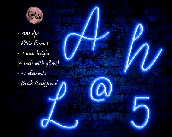 Papercraft Clip Art & Image Files Instant Download Clipart Numbers Blue ...