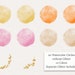 Watercolor Circles With Gold, Watercolor Design Elements, Watercolor ...