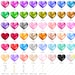 Rainbow Heart Balloons Clipart Cute Valentine Balloon and Ribbons Png ...