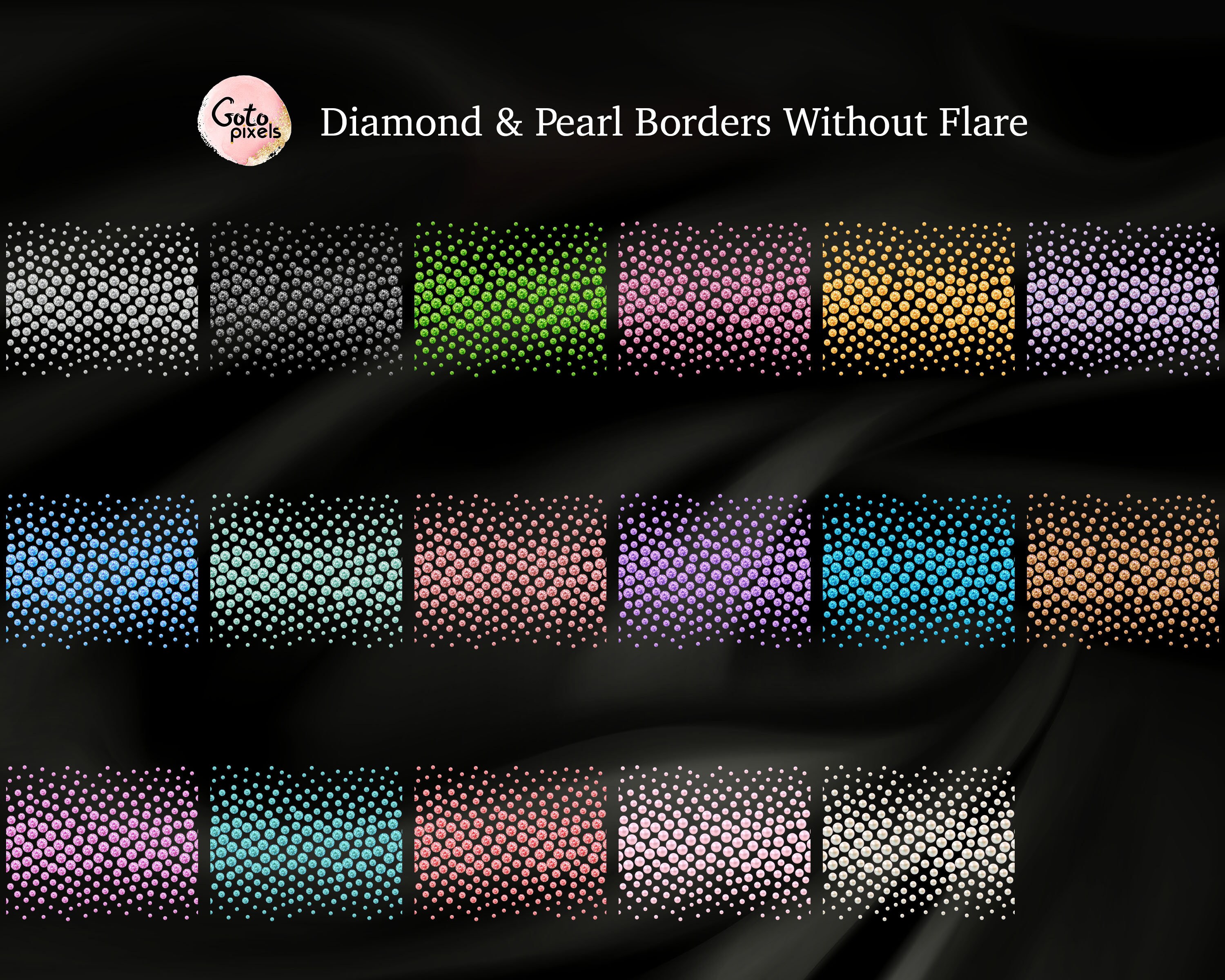 Diamond Confetti Clipart Overlays: Glam Jewels PNG (digital Download ...