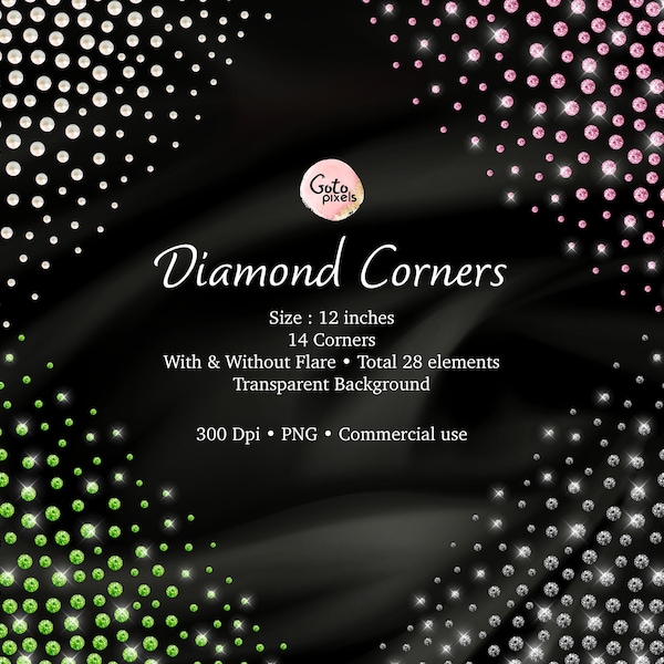 Diamond Overlays - Etsy