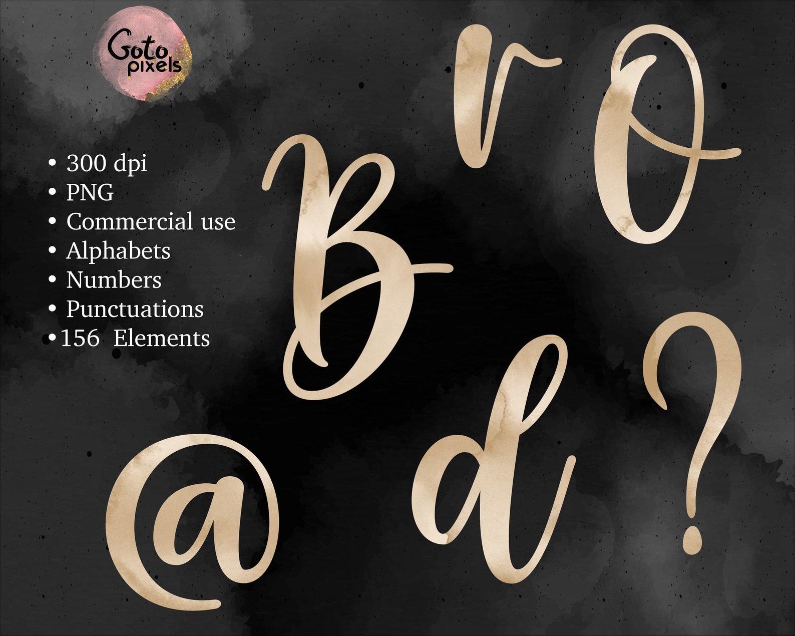 Beige Watercolor Alphabet Clipart Watercolor Letters Clipart | Etsy Canada