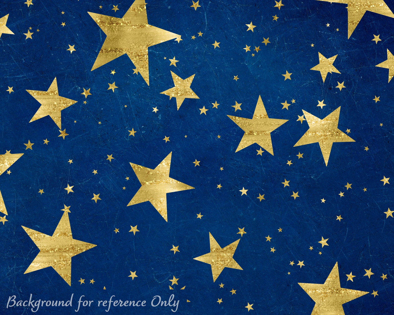 Seamless Gold Star Overlays Starry Night Gold Star Patterns - Etsy