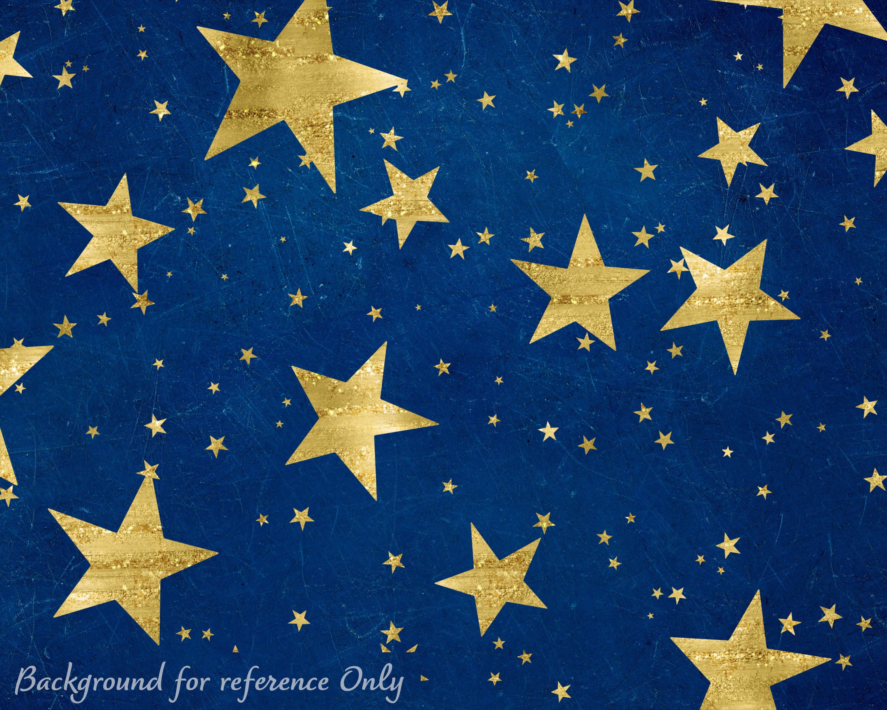 Seamless Gold Star Overlays Starry Night Gold Star Patterns - Etsy