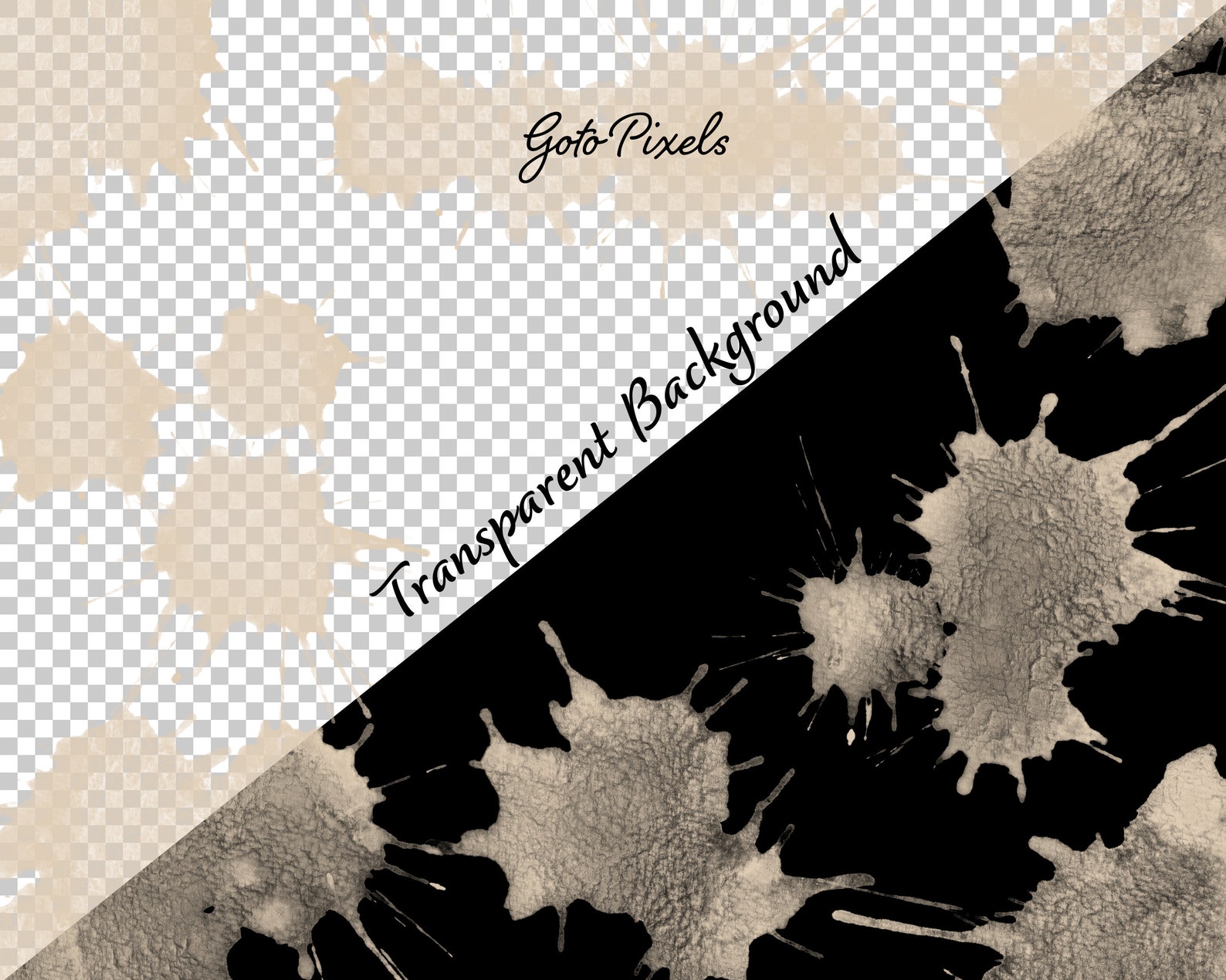 Beige Watercolor Splatter clipart Splashes and Splotches clip | Etsy