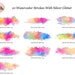 Rainbow Watercolor Brush Strokes Rainbow Watercolor Clipart - Etsy